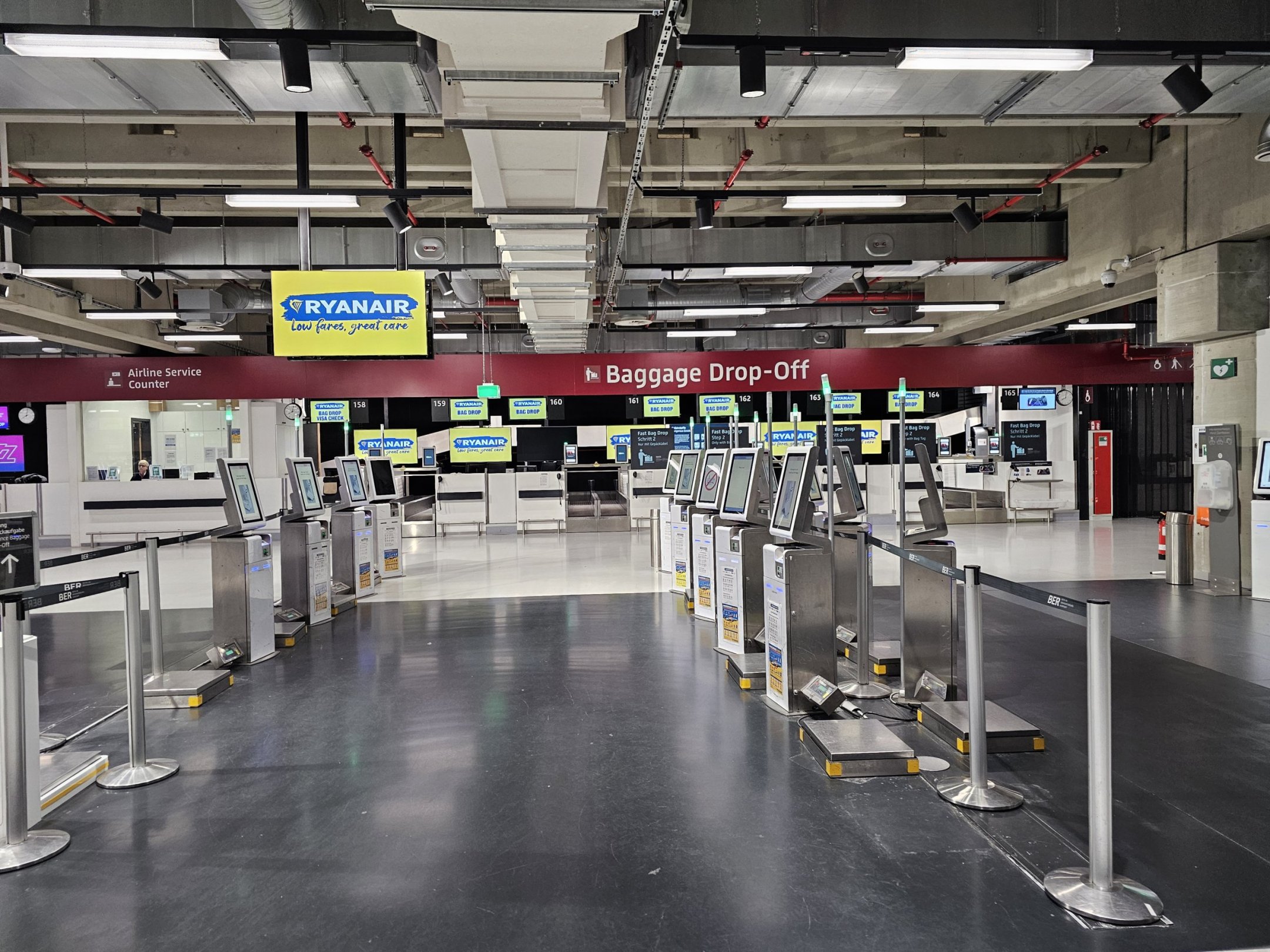 Connections and terminals at Berlin Brandenburg Airport (BER)