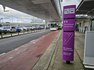 Connections and terminals at Sydney Airport (SYD)