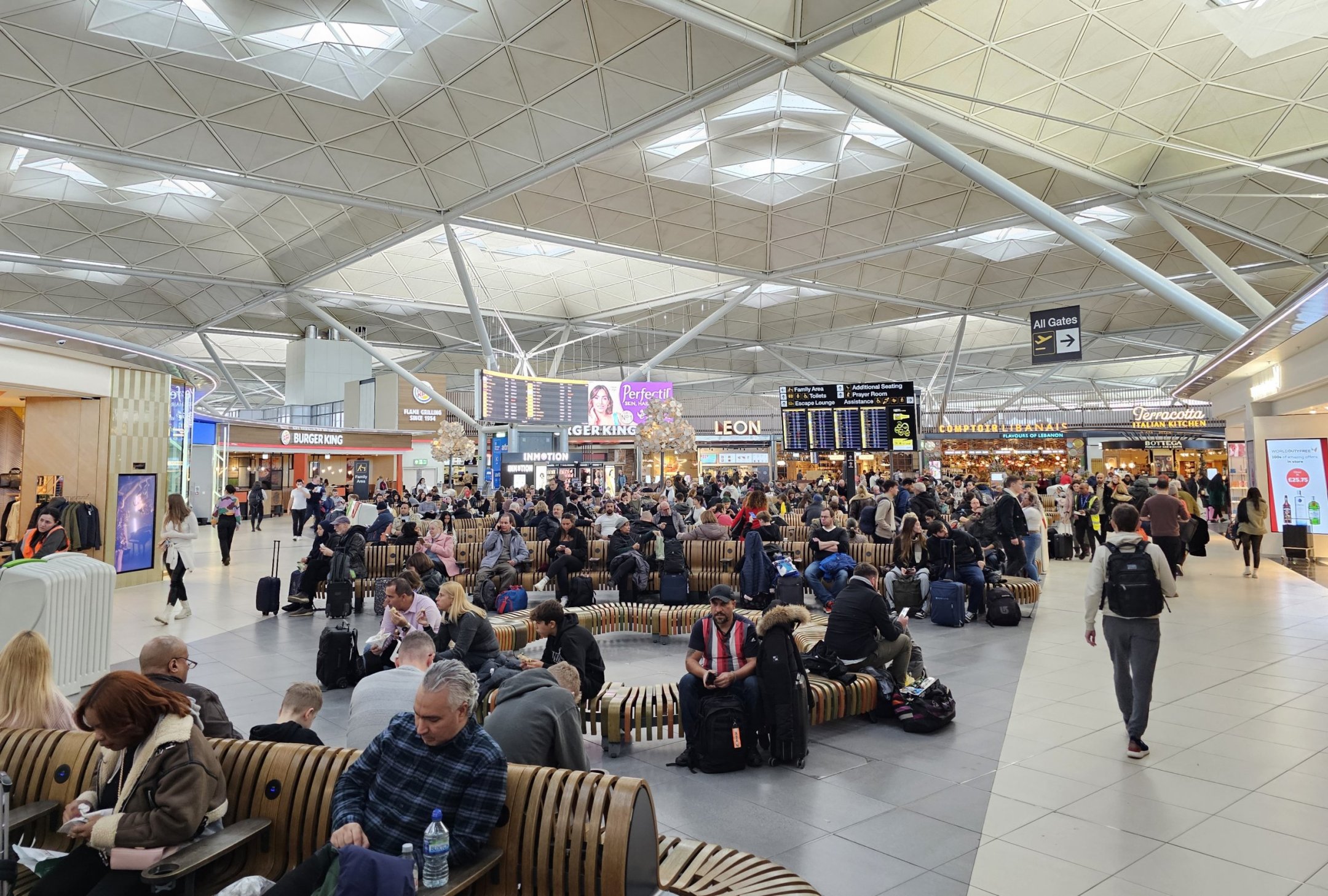 Connections at London Stansted STN – My Experience