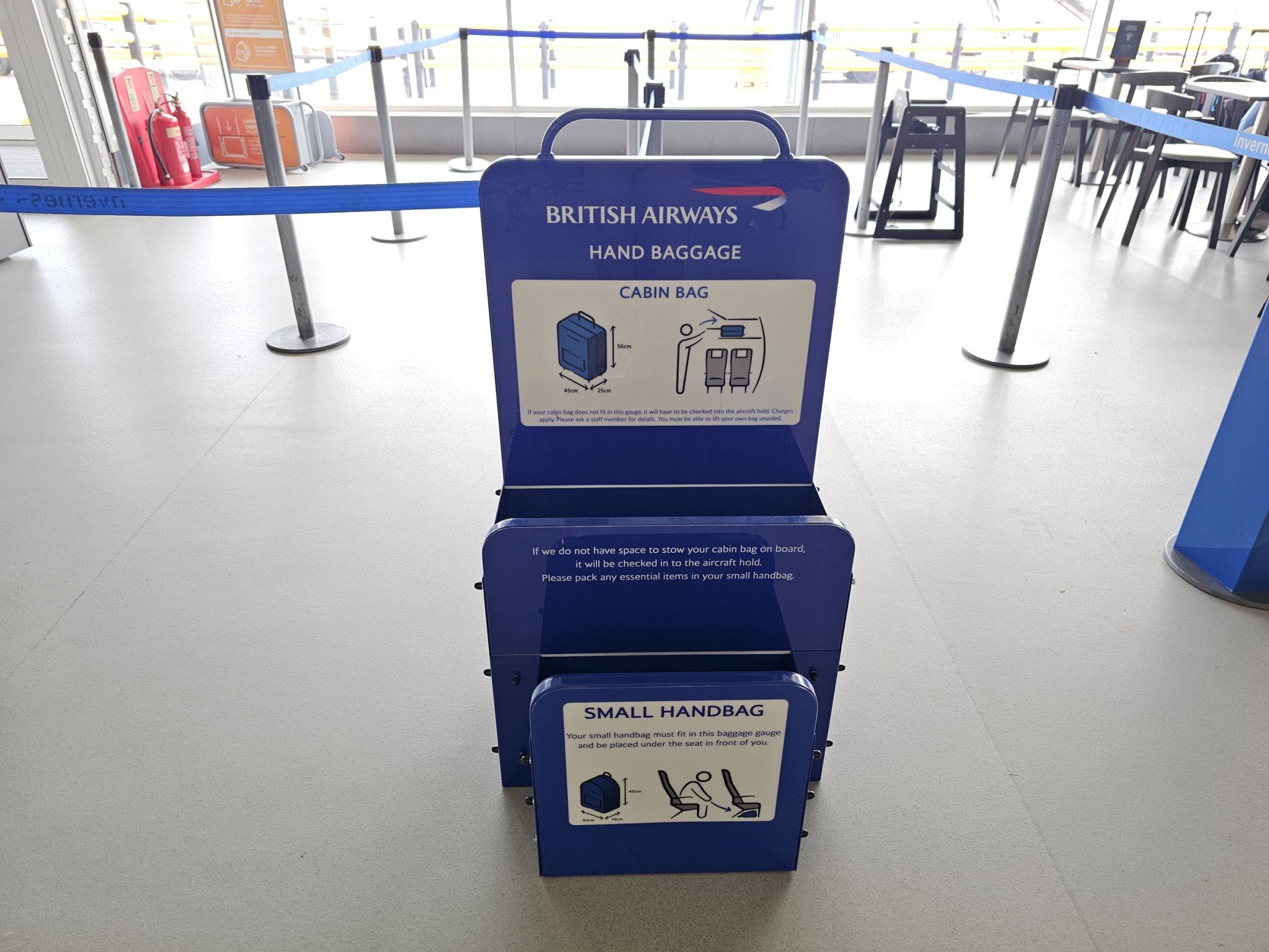 British Airways baggage allowance (hand and checked)