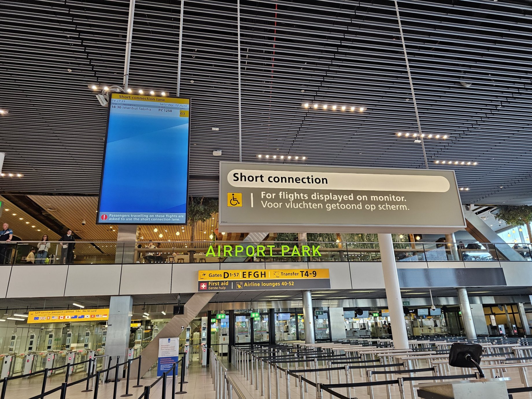 Connections at Amsterdam AMS – My Experience