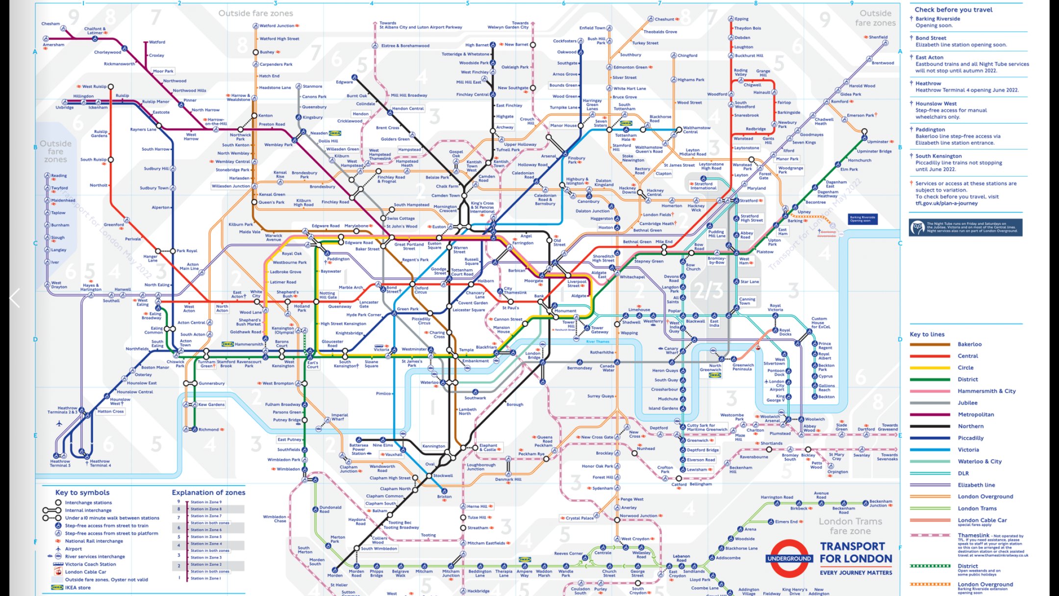 London metro - route map, tickets and fares