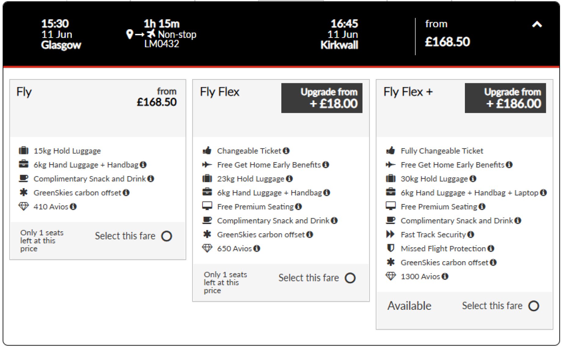 Loganair flights - book online for the best deals