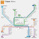 Oslo metro - route map, tickets and fares