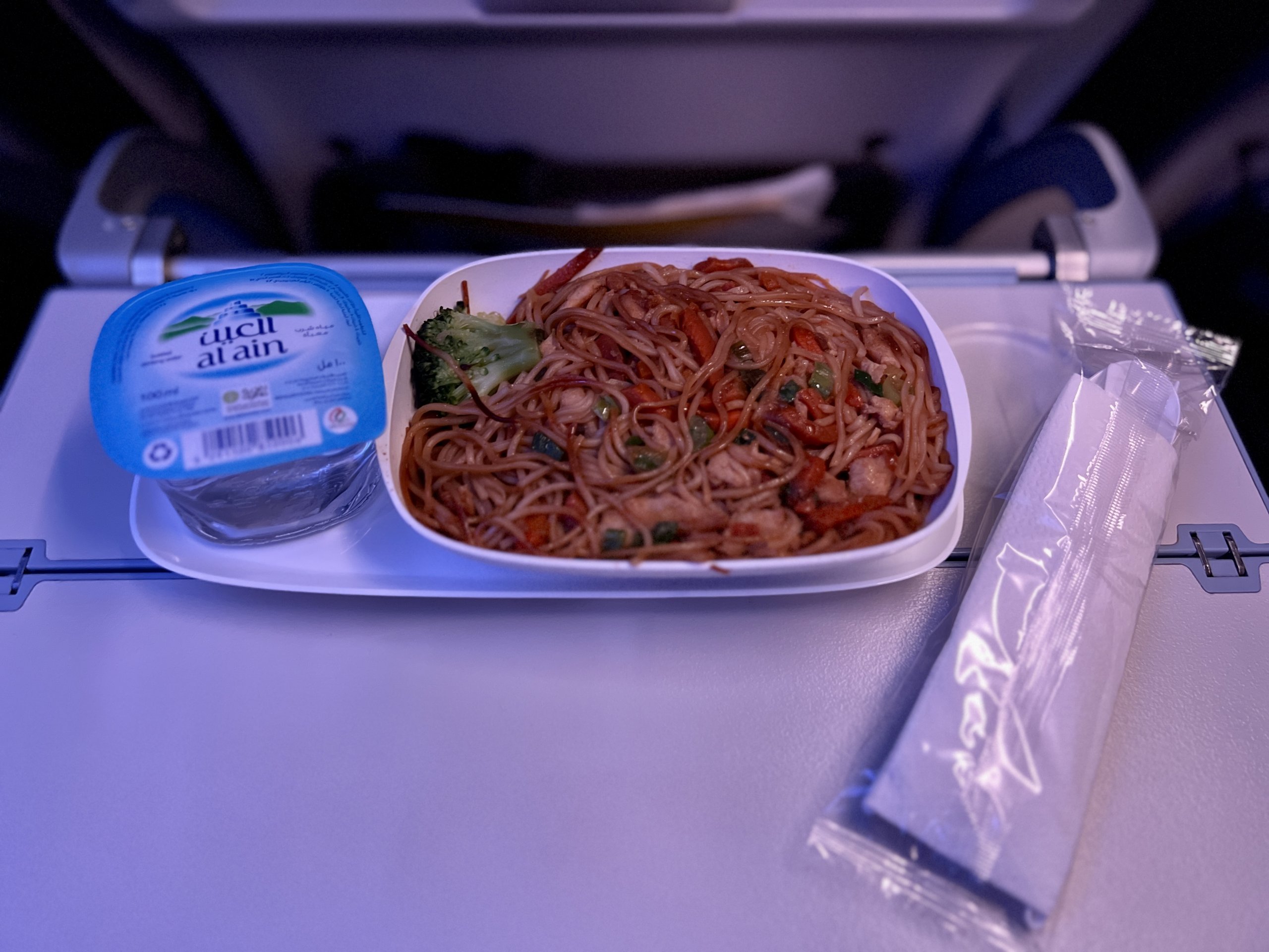 FlyDubai on board services: food, wifi, IFE