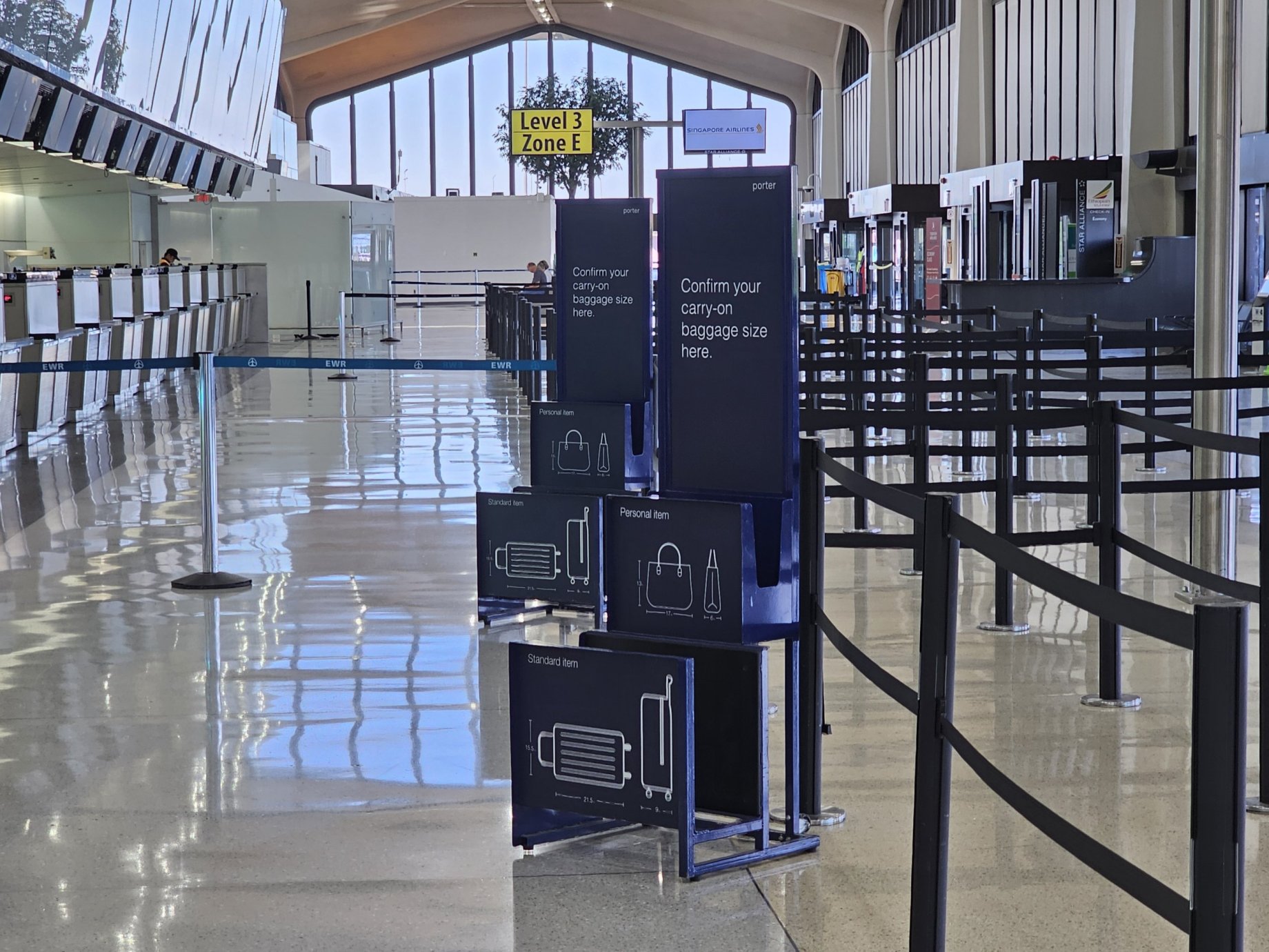 Porter Airlines baggage allowance (hand and checked)