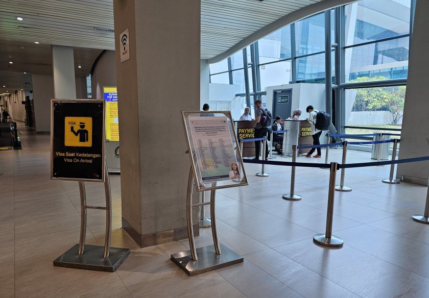 Connections and terminals at Jakarta Soekarno Hatta Airport (CGK)