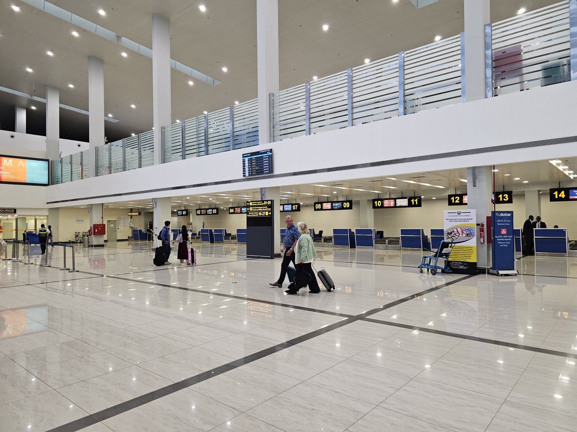 Connections and terminals at Zanzibar Airport (ZNZ)