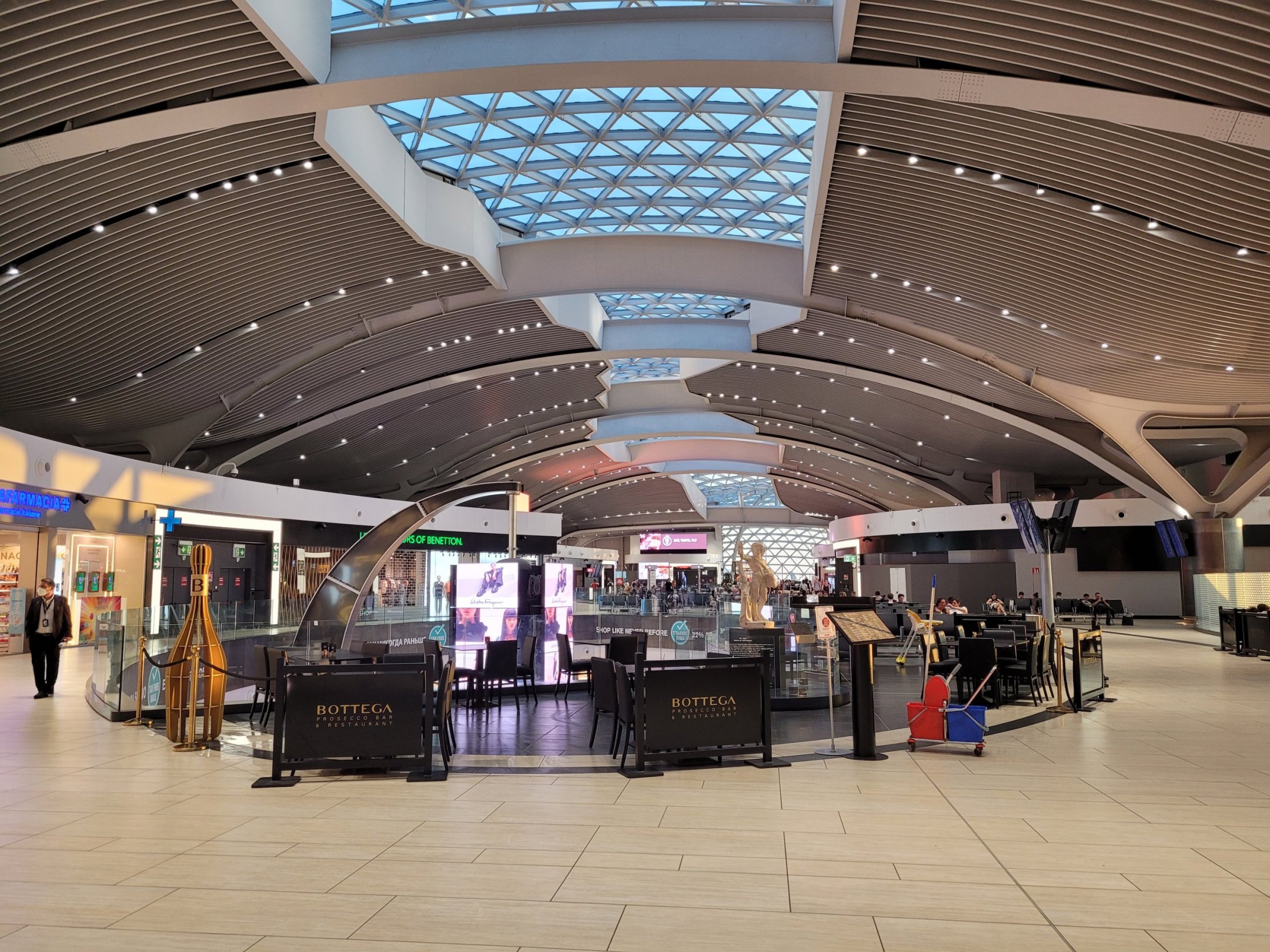 Connections and terminals at Rome Fiumicino Airport (FCO)