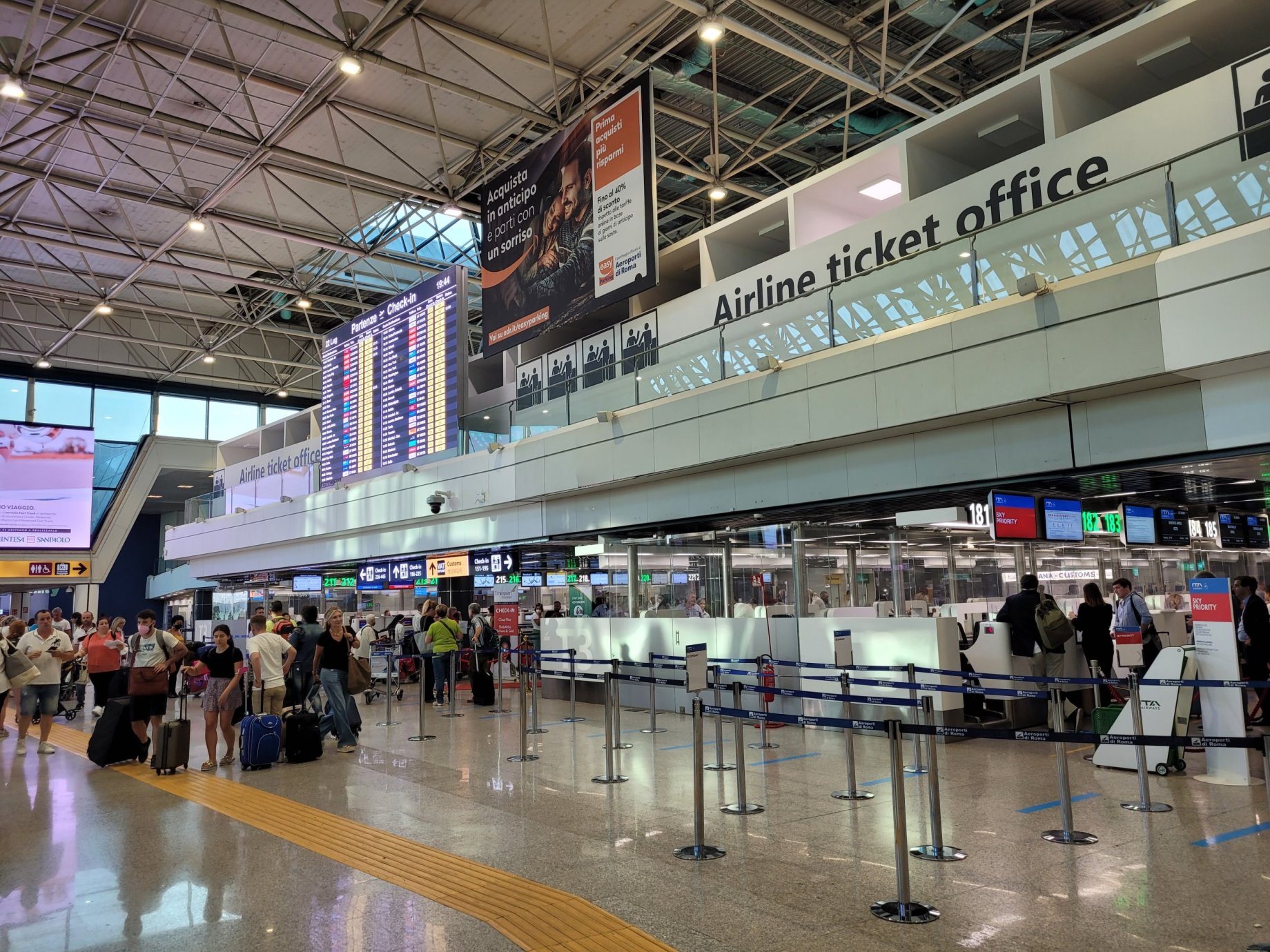 Connections At Rome Fiumicino Fco My Experience