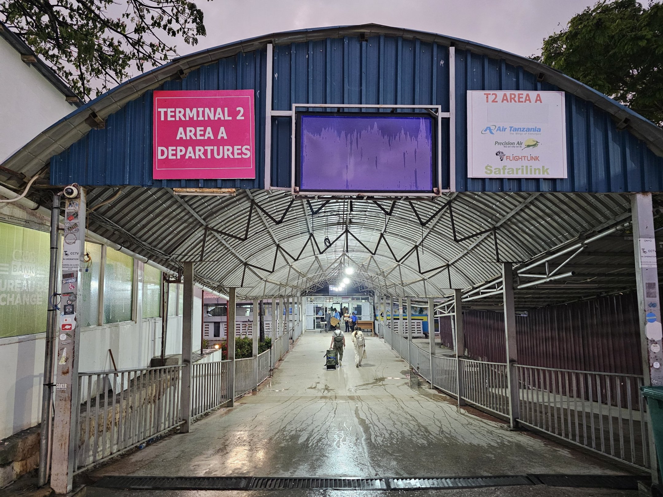 Connections and terminals at Zanzibar Airport (ZNZ)