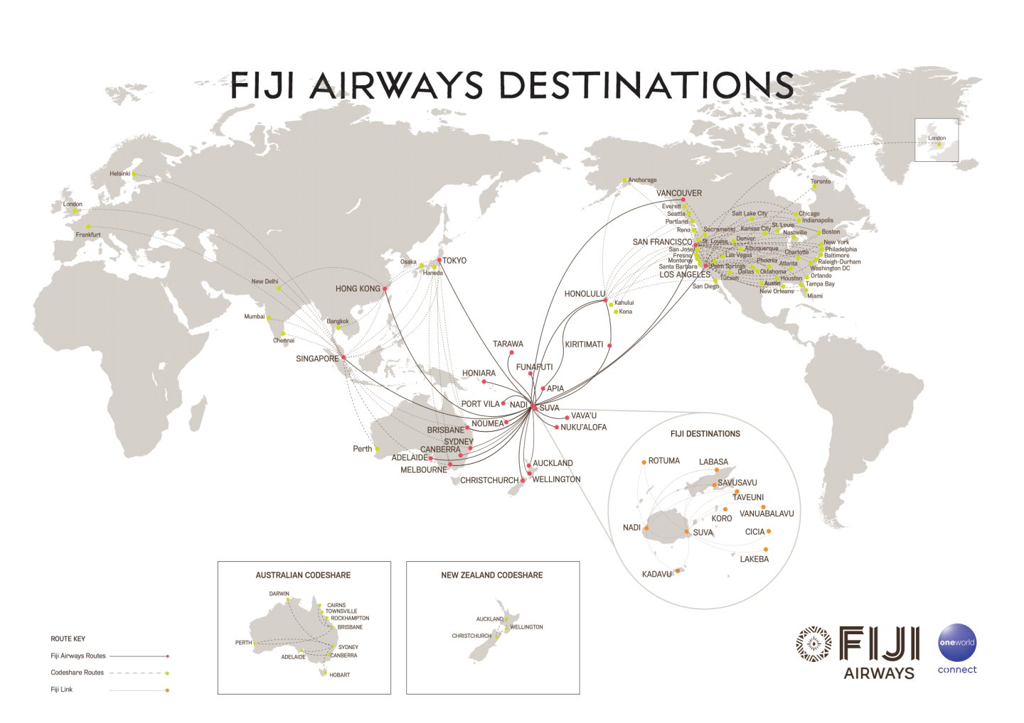 Fiji Airways has joined the oneworld alliance
