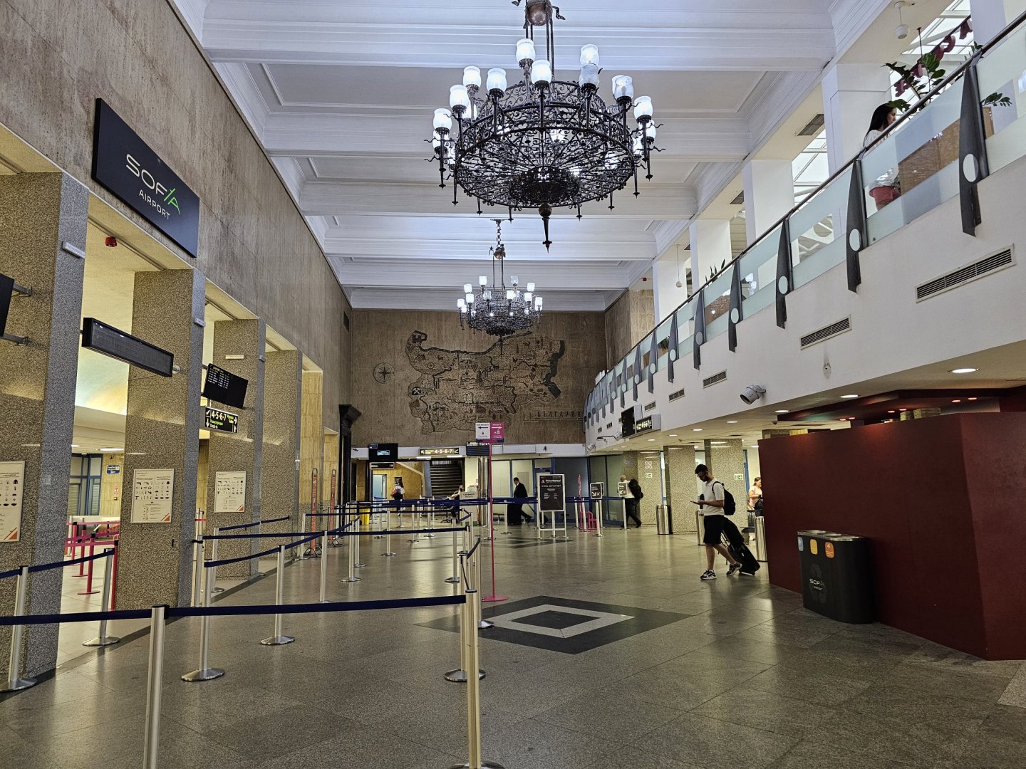 Connections and terminals at Sofia Airport (SOF)