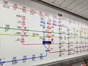 Osaka metro - route map, tickets and fares