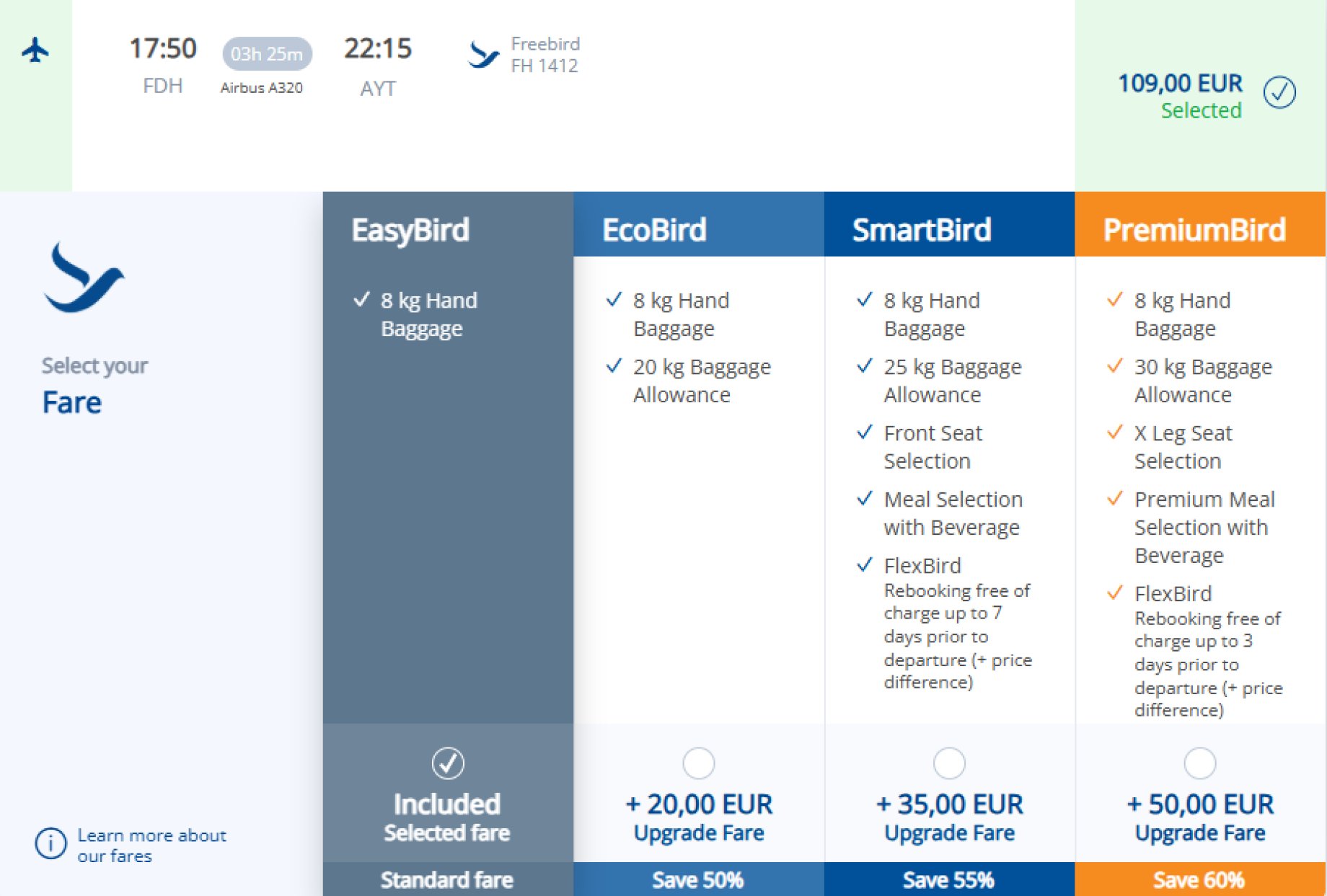 Freebird Airlines flights - book online for the best deals