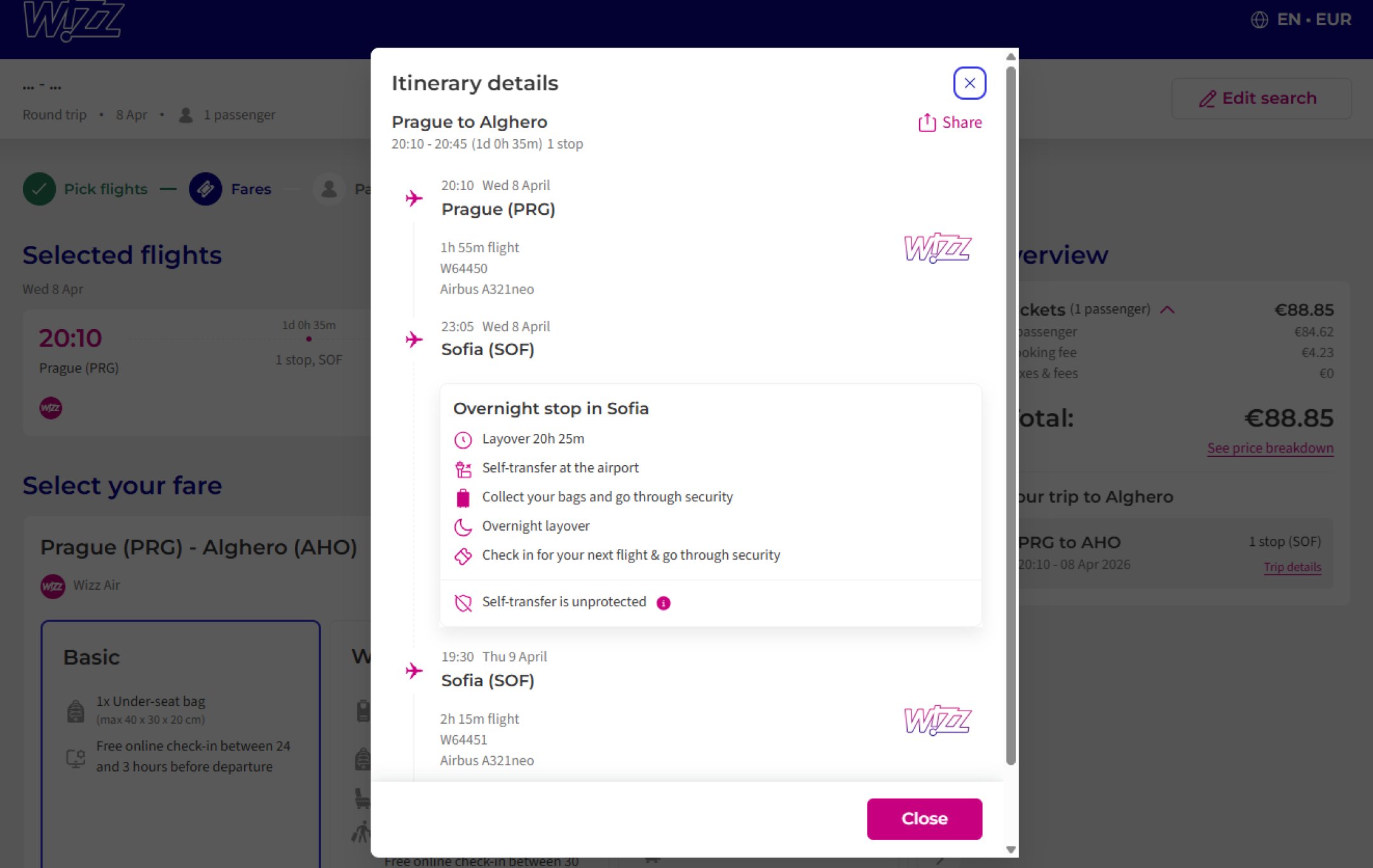 Wizz Air transfers: what is WIZZ Link and when is it worth it
