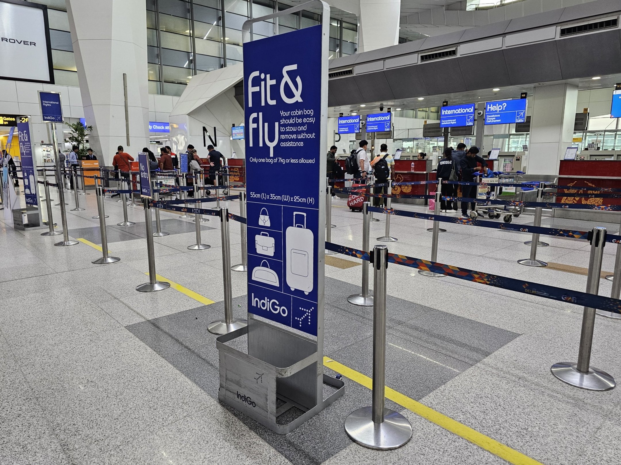 IndiGo baggage allowance (hand and checked)